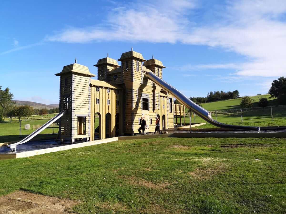 Crieff Hydro Adventure Play build | Creating Adventurous Places CAP.Co